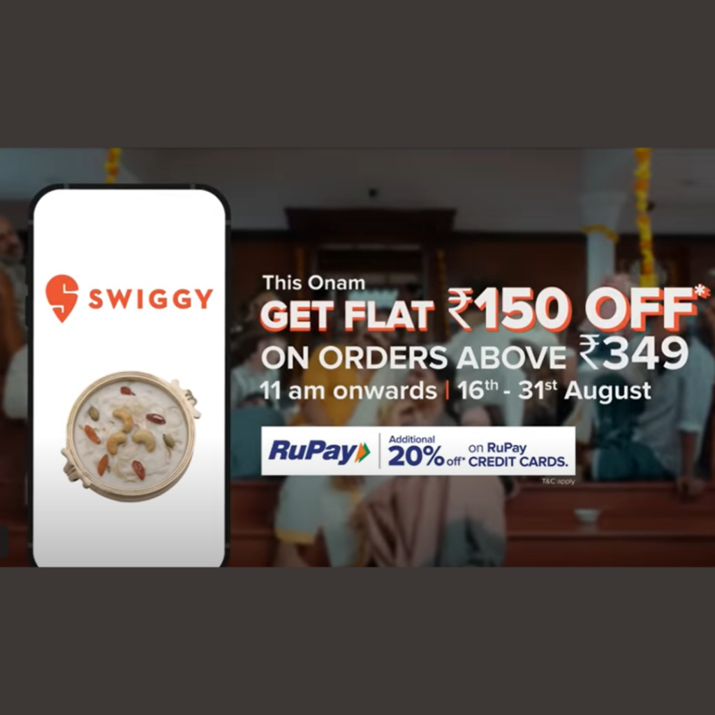 Swiggy Celebrates Onam Sadhya Through a New Ad - Social Media Dissect