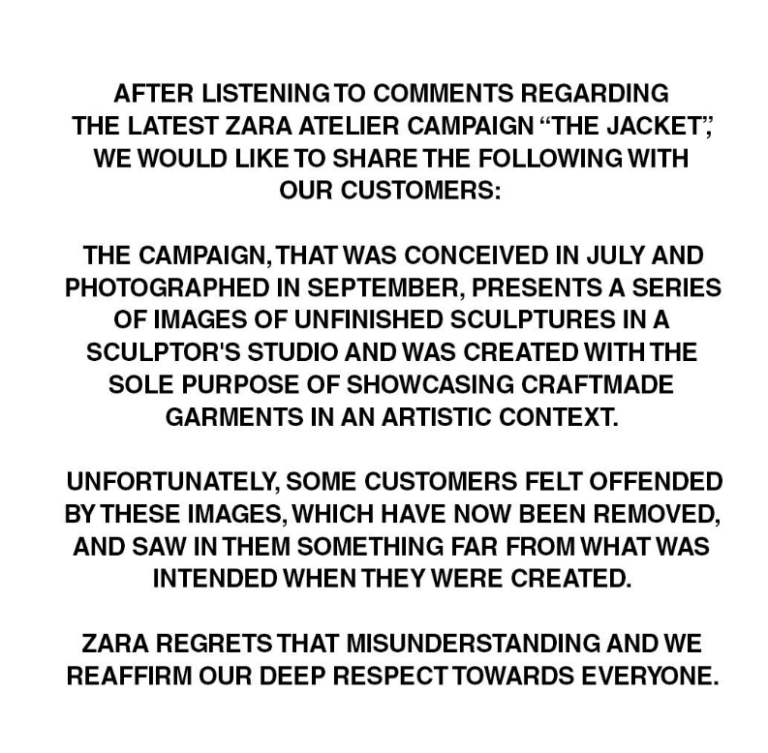 Zara apologizes amid backlash for Gaza-linked campaign - Social Media ...