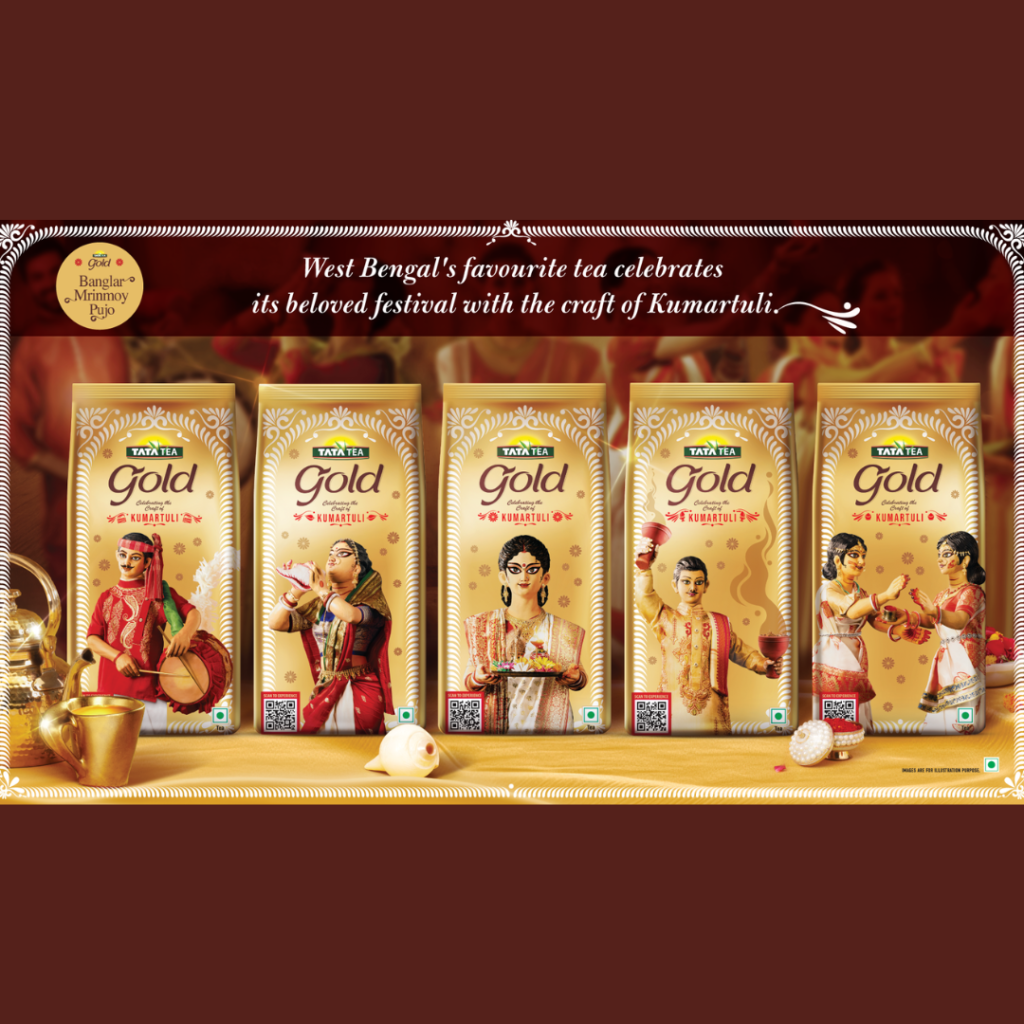 Tata Tea Gold celebrates Durga Pujo by bringing alive the craftsmanship ...