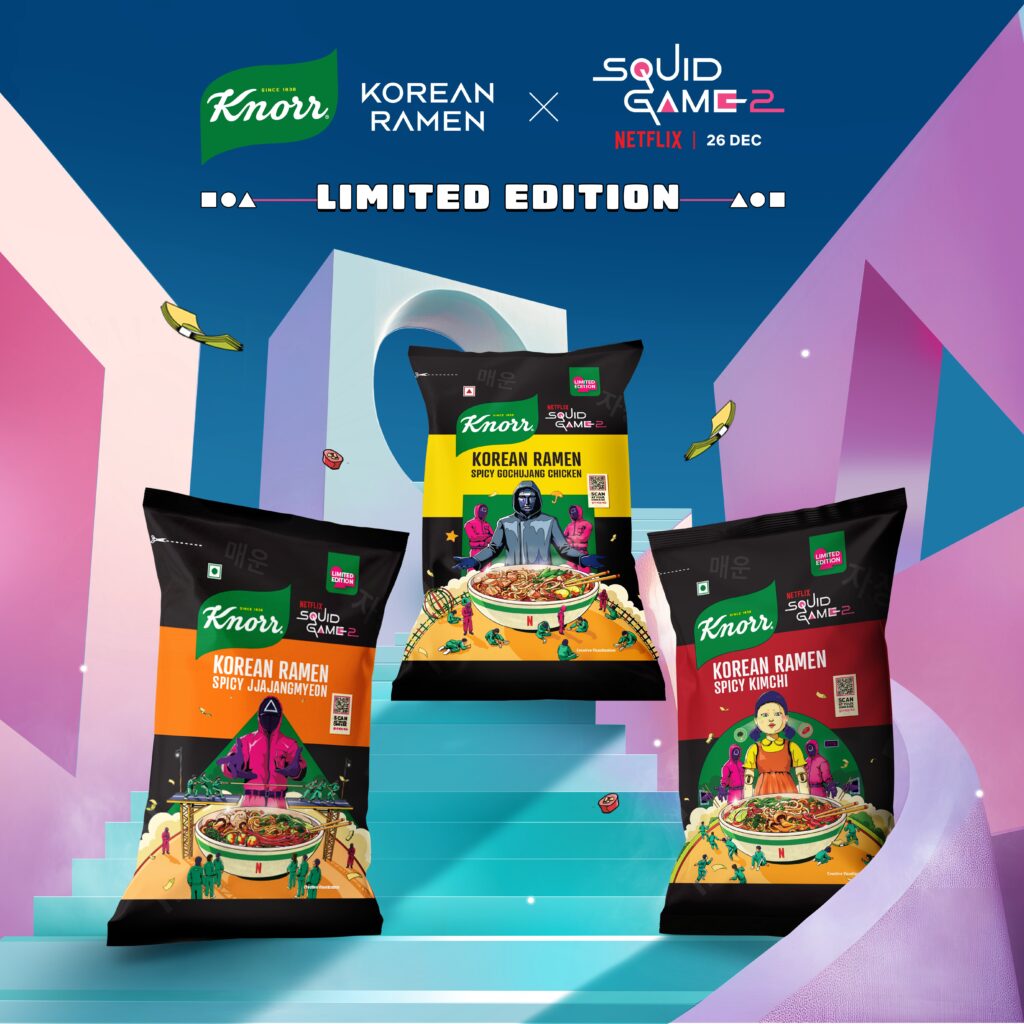 Knorr’s Korean Ramen teams up with Netflix’s Squid Game S2 to bring the ...