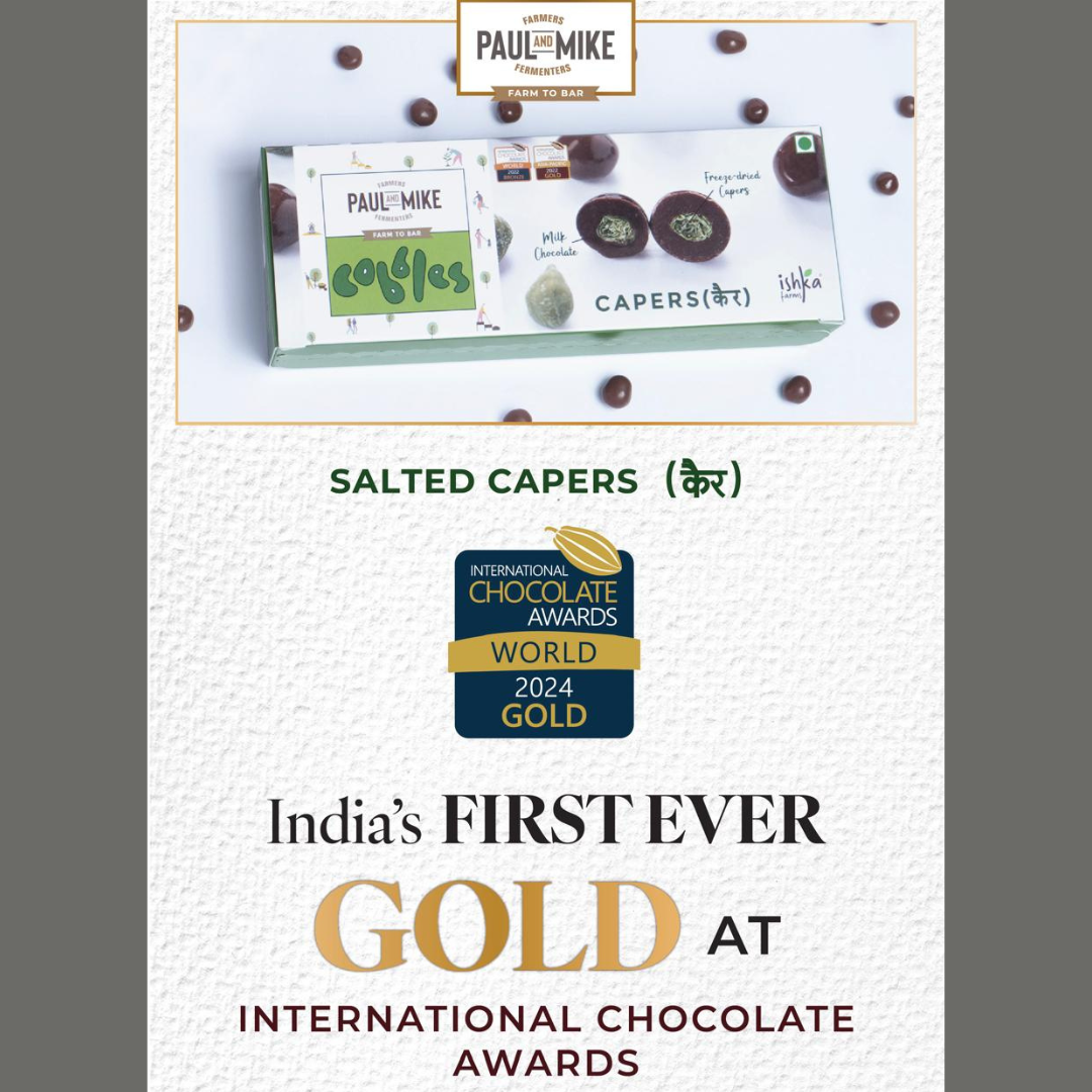 Indian Chocolate Brand Paul & Mike Creates History: Secures First Gold ...