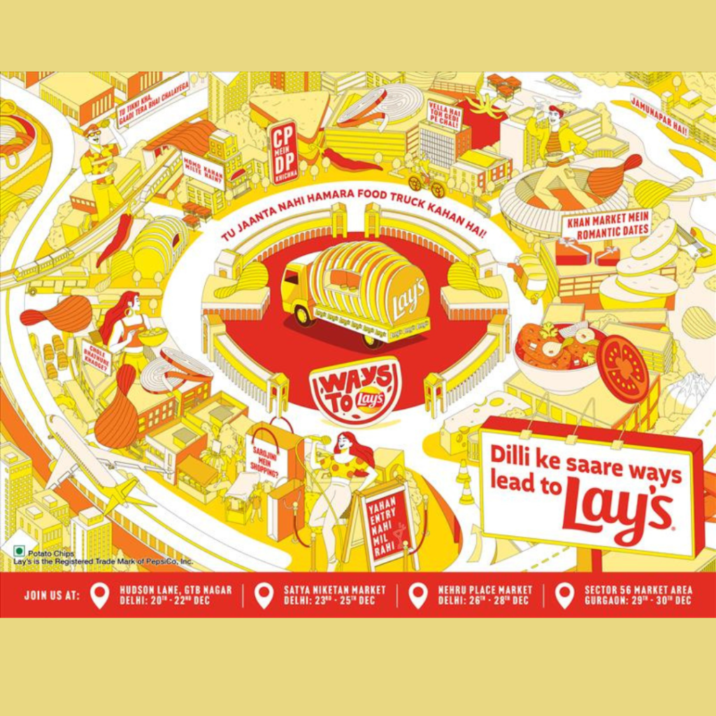 Lay's Unveils Delhi's Most Intricate Maze - And It Leads to Flavour!