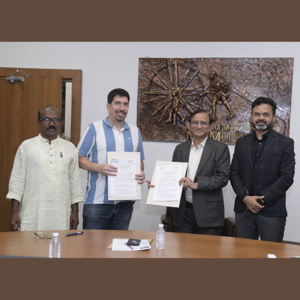 MGM University and Shanti Brasil sign MoU